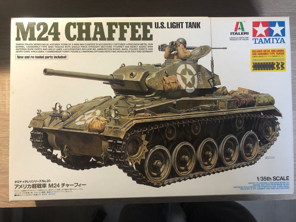 M24 Chaffee Tamiya 1/35 | Kaufen auf Ricardo