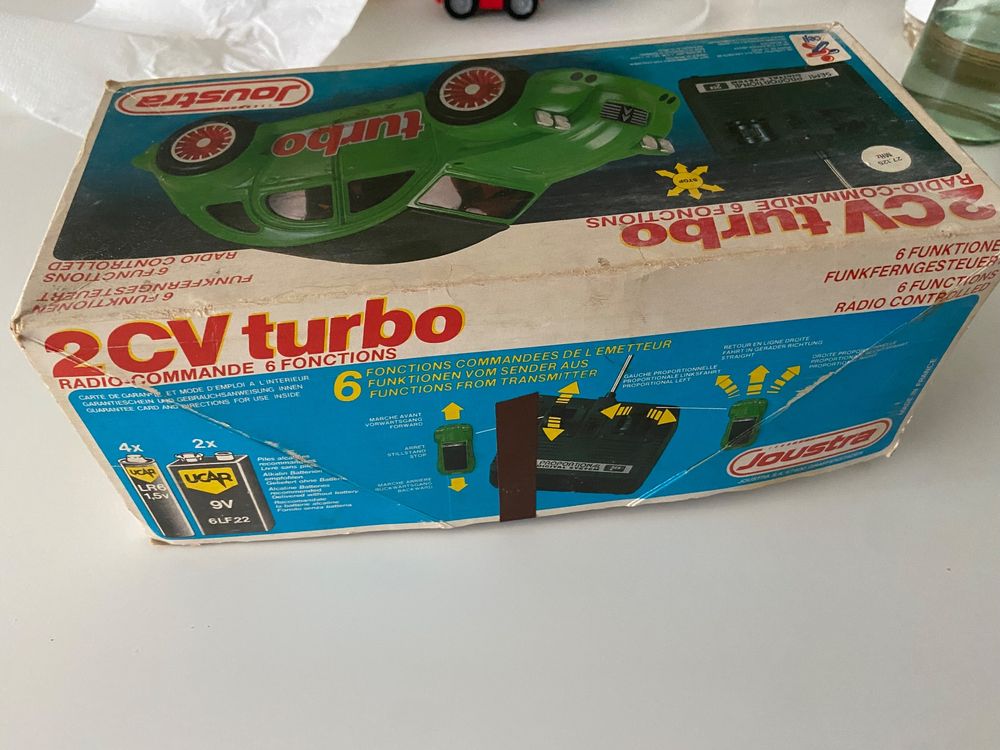 Vintage de 1983 - 2CV turbo - radio commandée | Kaufen auf Ricardo