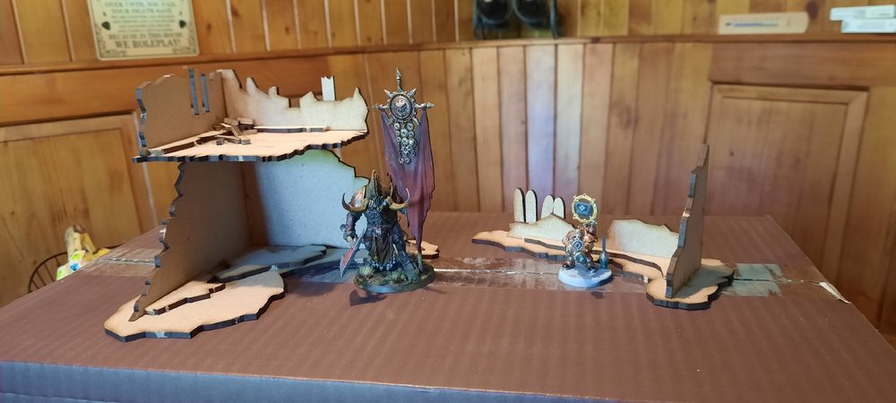 MDF scenery for Warhammer, DnD, tabletop games (Neuf (Voir description ...