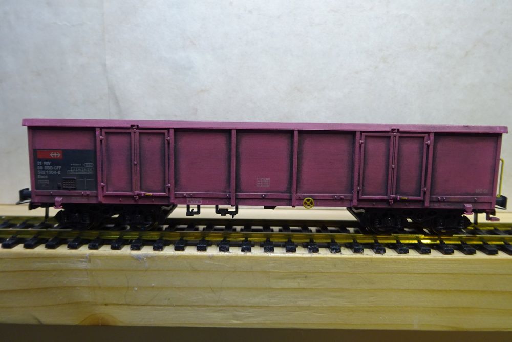 Roco SBB Set à 2 Hochbordwagen mit Ladung. H0.DC.OVP. (Gebraucht) in Werthenstein für CHF 37 ...