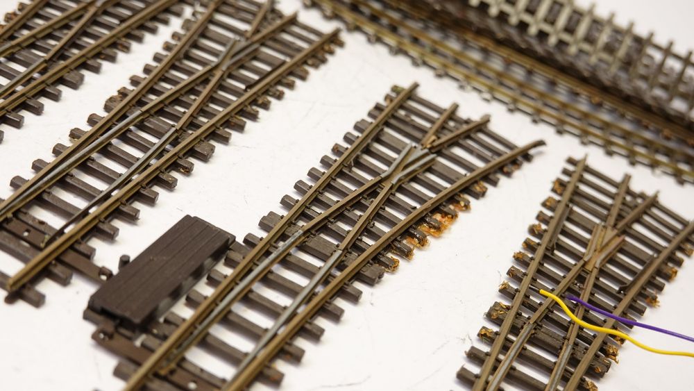 e13 Bemo Konvolut Schienen aus Rückbau 19 Teile | Kaufen auf Ricardo