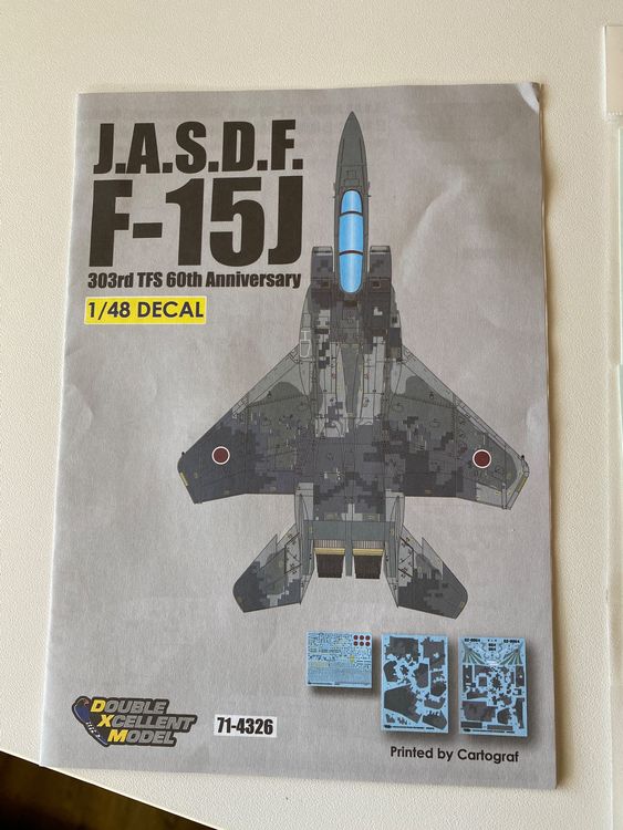 1/48 F-15J J.A.S.D.F. DECALS (Gebraucht) in MÜHLEDORF/SO für CHF 20.1 ...