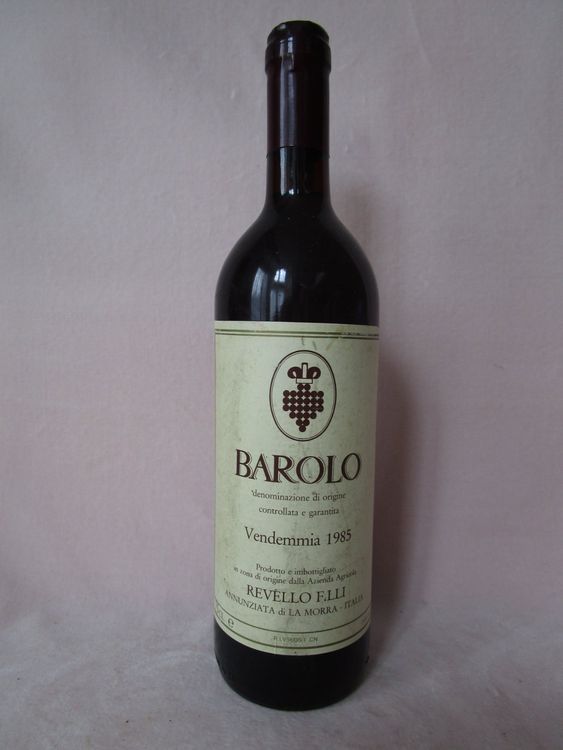 VZ026 1985 Barolo Revello Filli (Neu (gemäss Beschreibung)) in ...