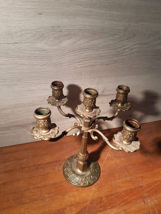 Kerzenhalter Messing | Kaufen auf Ricardo