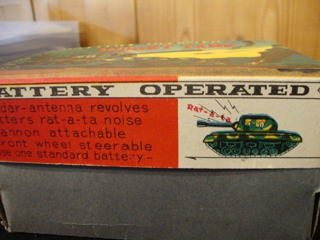 ALPS /Japan 70er Jahre Battery Toy Blech Panzer M-60 (Gebraucht) in ...