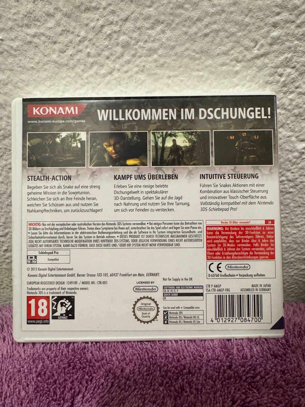 Metal Gear Solid 3D: Snake Eater - Nintendo 3DS, Top! (Gebraucht) in ...