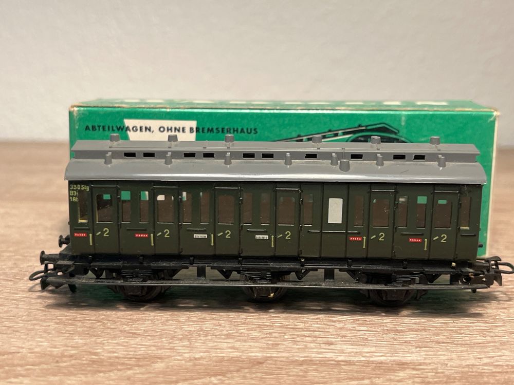 Märklin 4004 Abteilwagen ohne Bremserhaus H0 OVP (1) | Kaufen auf Ricardo