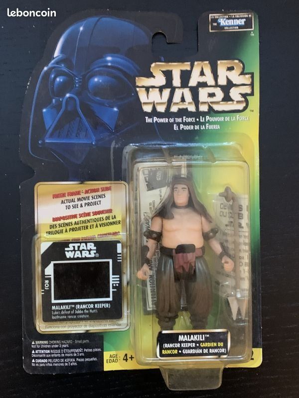 Star Wars POTF 1997 Malakili Rancor Keeper (Freeze Frame) (Neu und ...