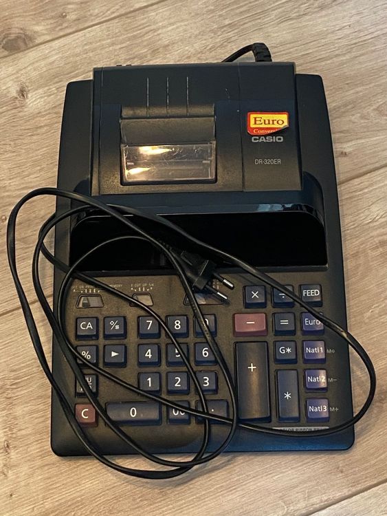 CASIO Rechenmaschine DR-320ER Tischrechner (Gebraucht) in Dottikon für ...