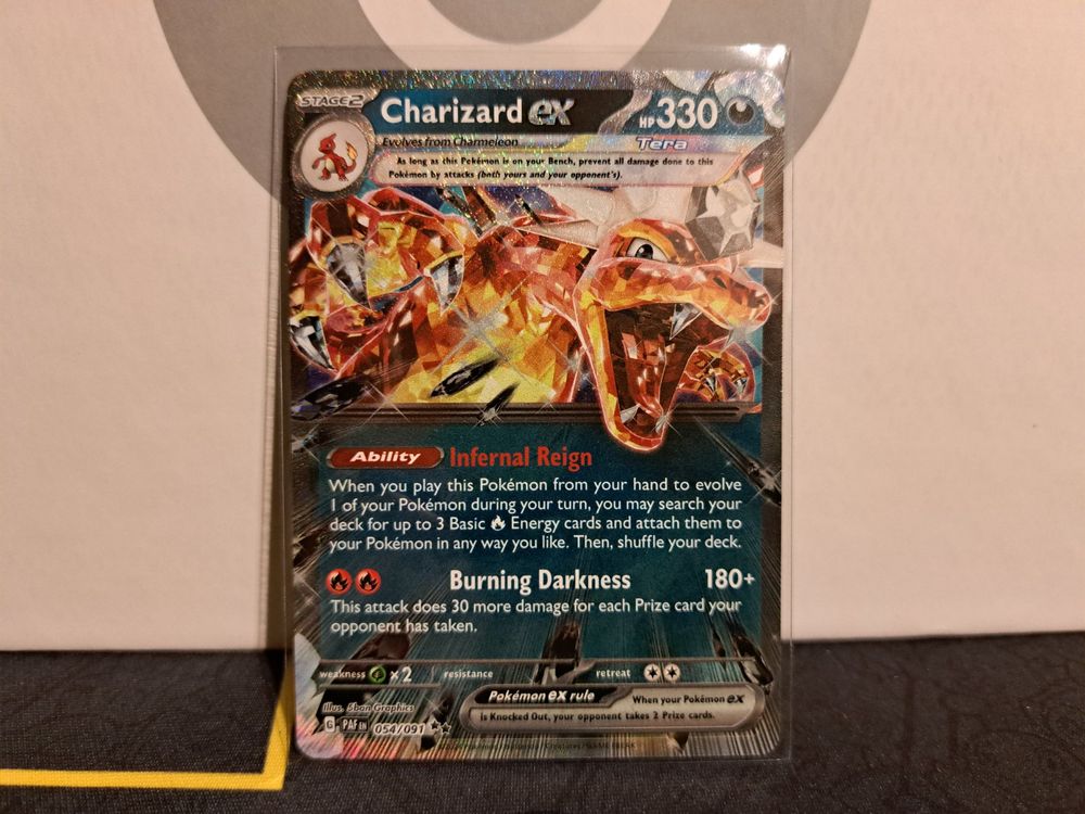 CHARIZARD EX TERA PALDEAN FATES POKEMON KARTE (Gebraucht) in Uerzlikon ...