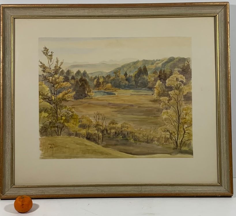 Paul Wyss (1897-1984) Aquarell (Gebraucht) in Root für CHF 20 – mit Lieferung auf Ricardo kaufen