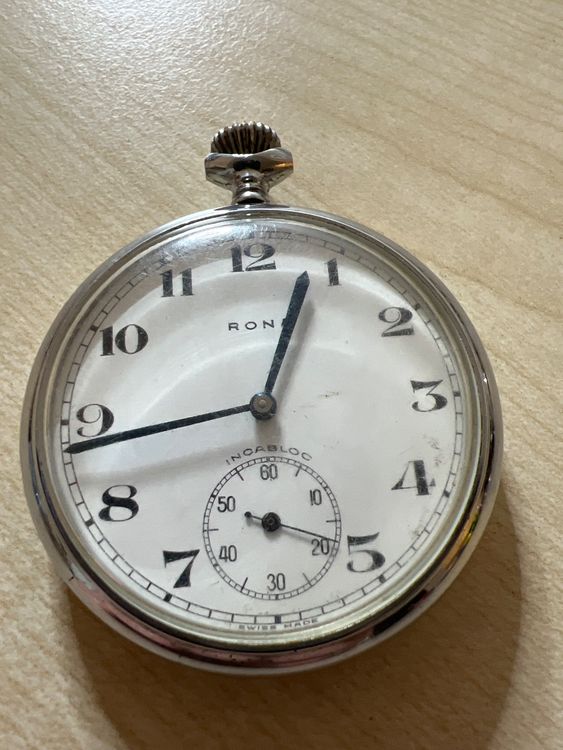 Rona Taschenuhr 50 mm (Gebraucht) in Pfeffingen für CHF 17 – mit Lieferung auf Ricardo kaufen