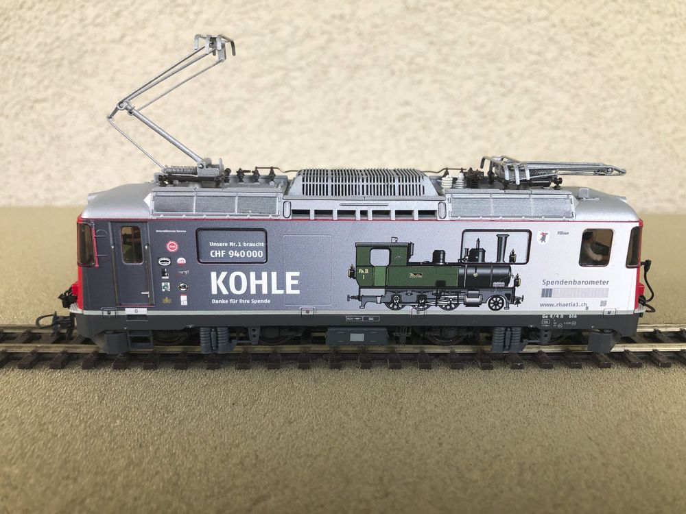 BEMO 1358 186 Ge 4/4 II 616 "Kohle" HOm digital sound | Kaufen auf Ricardo