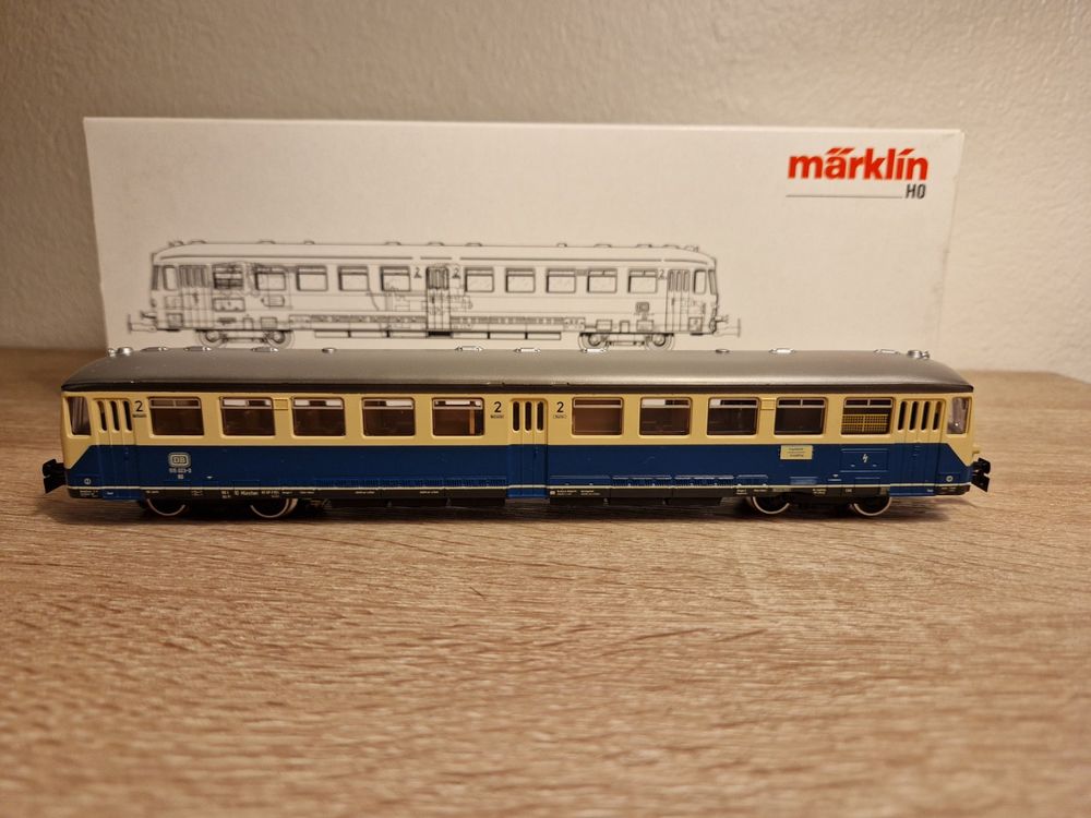 Märklin 3028 E-Lok Triebwagen DB H0 OVP NEU (Neu und originalverpackt ...
