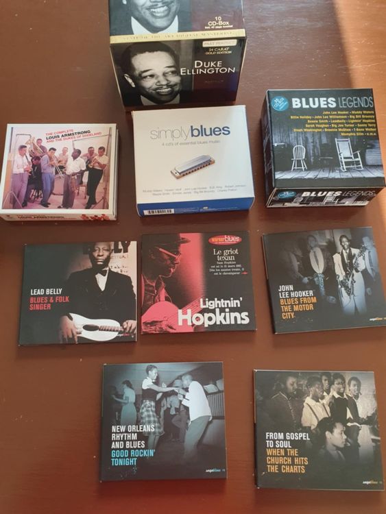Exceptionnelle Collection de CD Blues Jazz (Gebraucht) in Grangettes ...