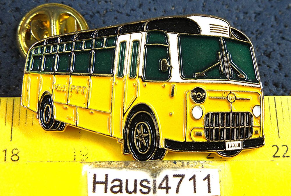 PTT-CH POSTAUTO BUS CAR PIN GEPRÄGT 35mm (Gebraucht) in Ettingen für CHF 1.95 – mit Lieferung ...
