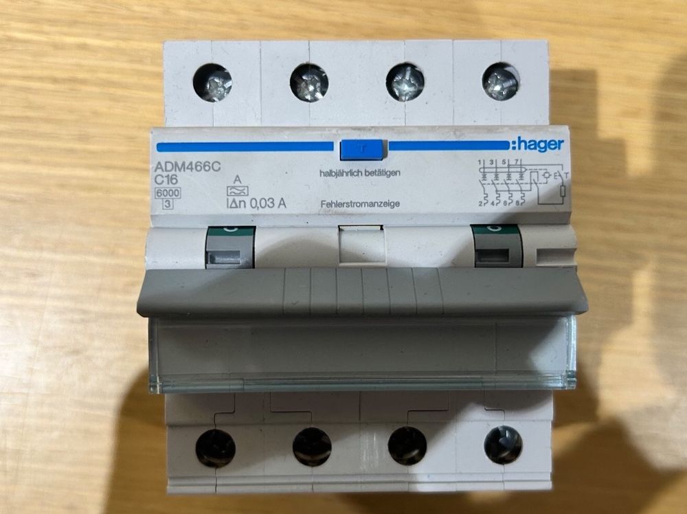 Hager FI/LS 4Polig 16A (Gebraucht) in Hausen AG für CHF 37.15 – mit ...