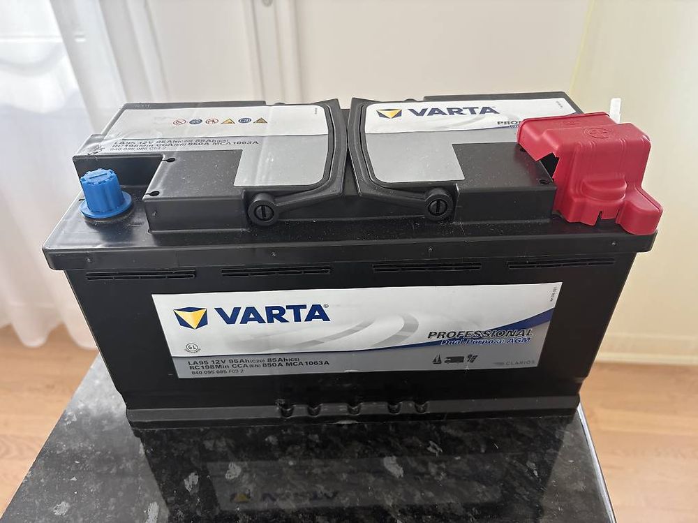 Varta Batterie 12v 95Ah (Gebraucht) in Kriens für CHF 93 – nur Abholung ...