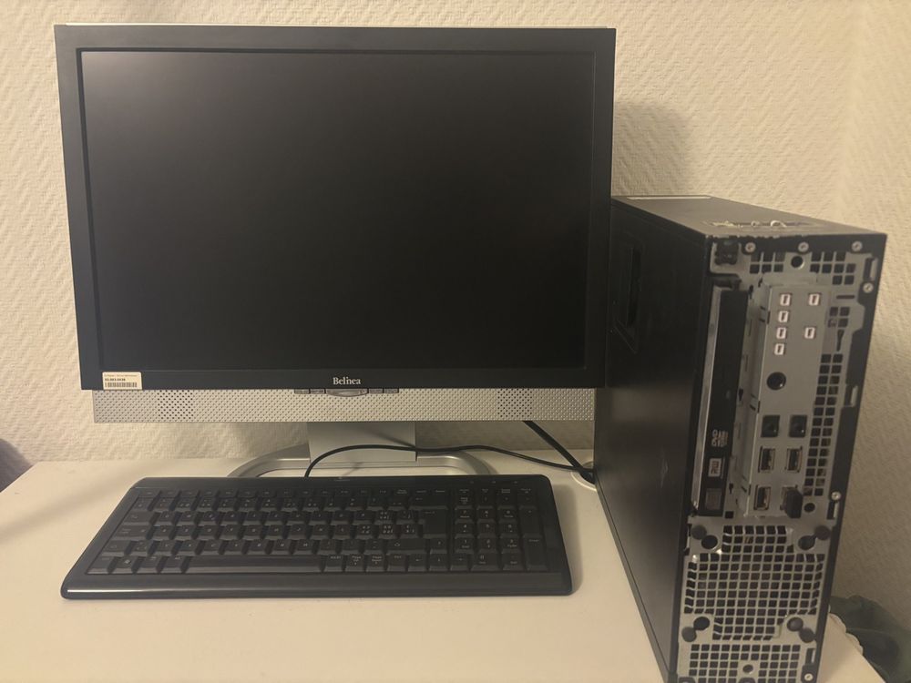 Ecran PC Belinea 19" fonctionnel (Gebraucht) in Ste-Croix für CHF 40 ...