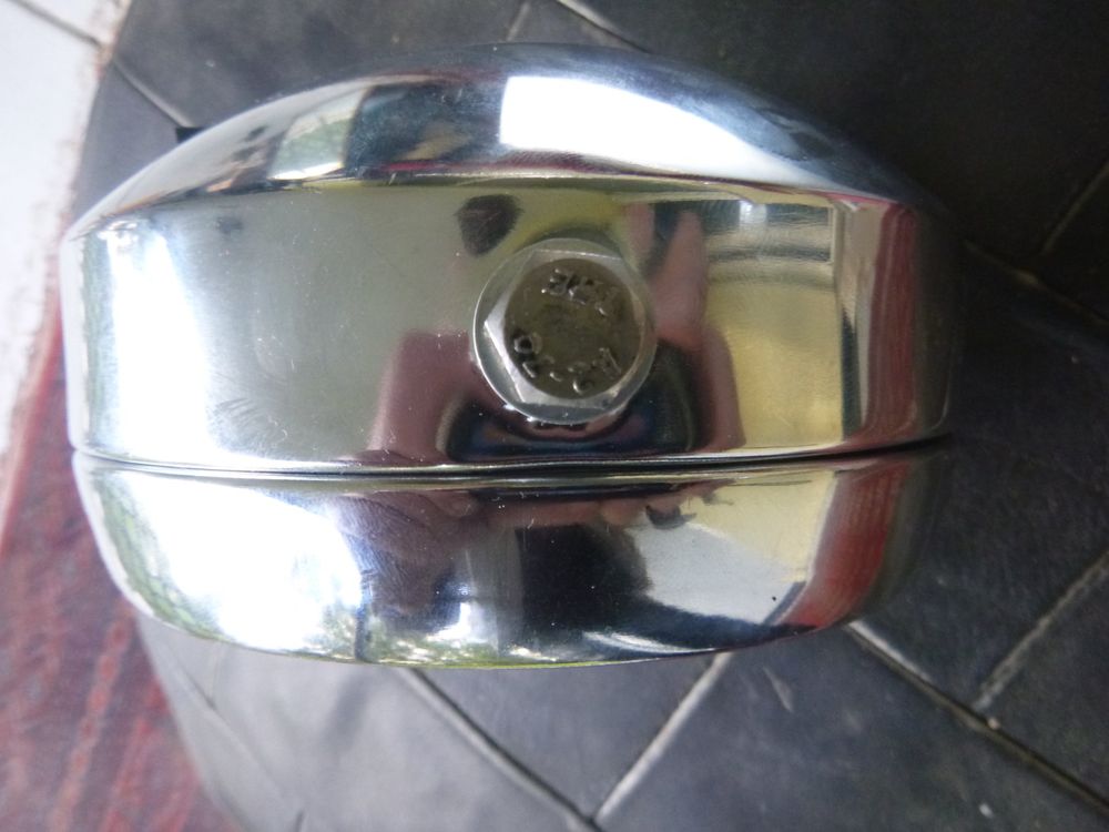 Mofa Sachs Puch Scheinwerfer Chrom Lampe + TOP LED | Kaufen auf Ricardo