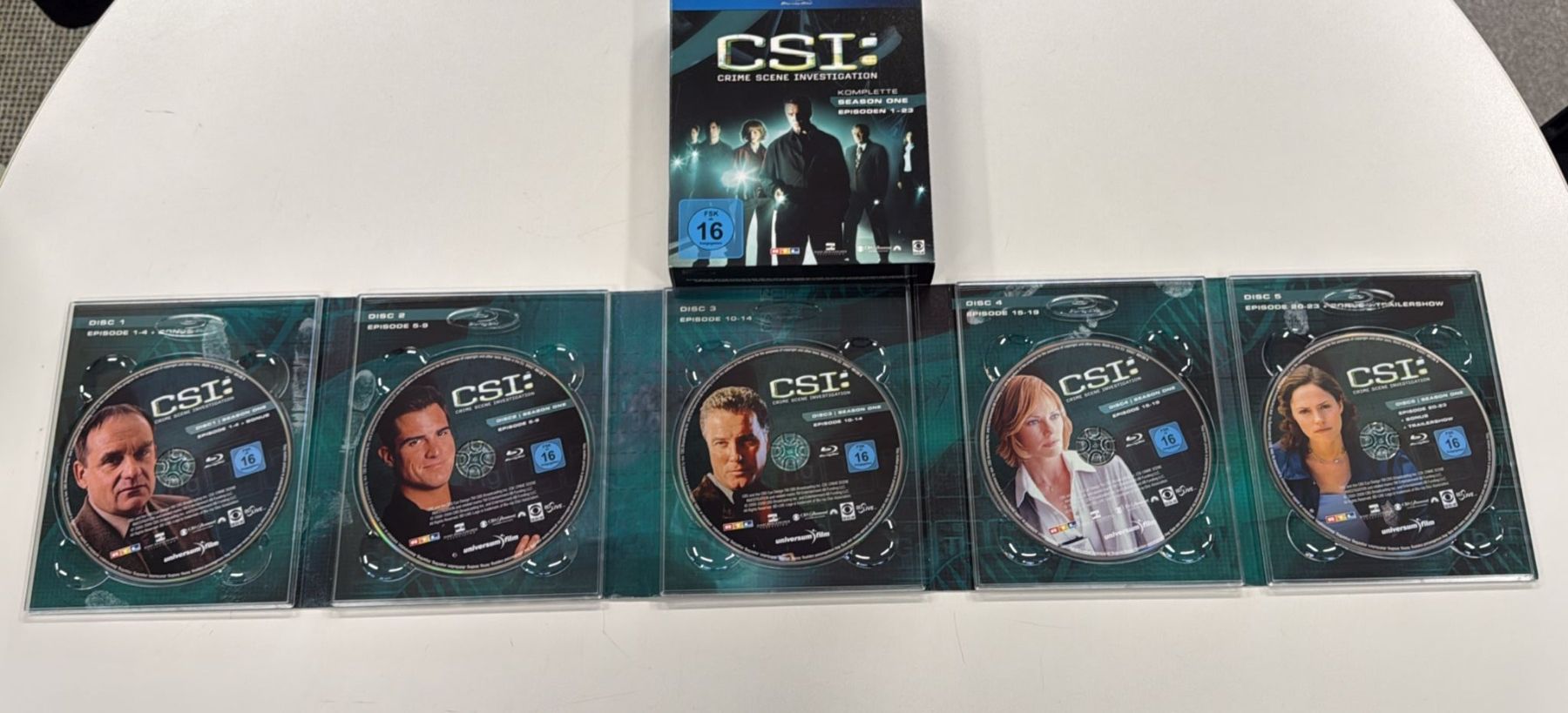 CSI: CRIME SCENE INVESTIGATION KOMPLETTE SEASON ONE BLU-RAY (Gebraucht ...