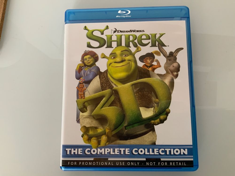 Blu-Ray Film Collection SHREK Teil 1-4 alle in 3D (Gebraucht) in Wängi ...