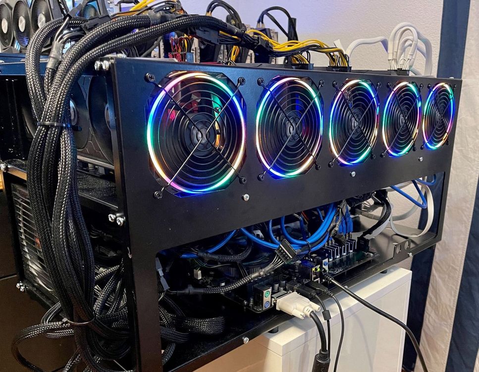 8x RX 5700 XT Mining Rig | Kaufen auf Ricardo