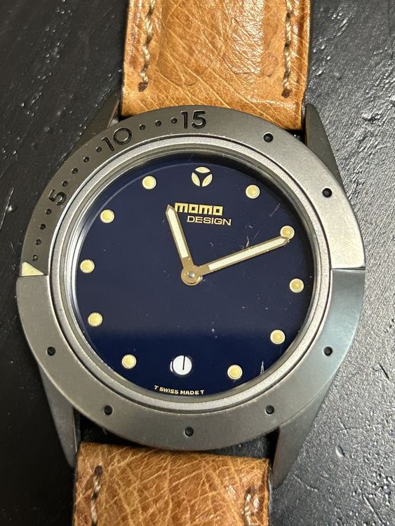 Montre Momo Design Vintage - Élégance Italienne, Swiss Mad (D'occasion ...