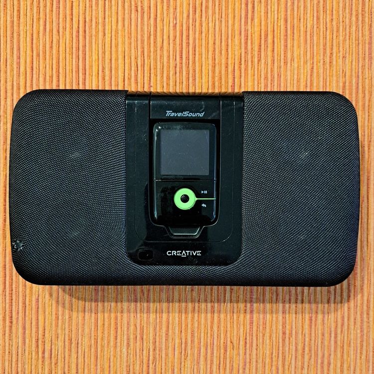 Creative Zen V TravelSound Système Haut-parleurs Noir (Gebraucht) in ...