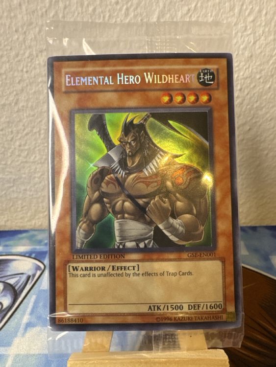 Yu-Gi-Oh! Elemental Hero Wildheart / GSE / OVP-Sealed 🇺🇸 (Gebraucht) in ...