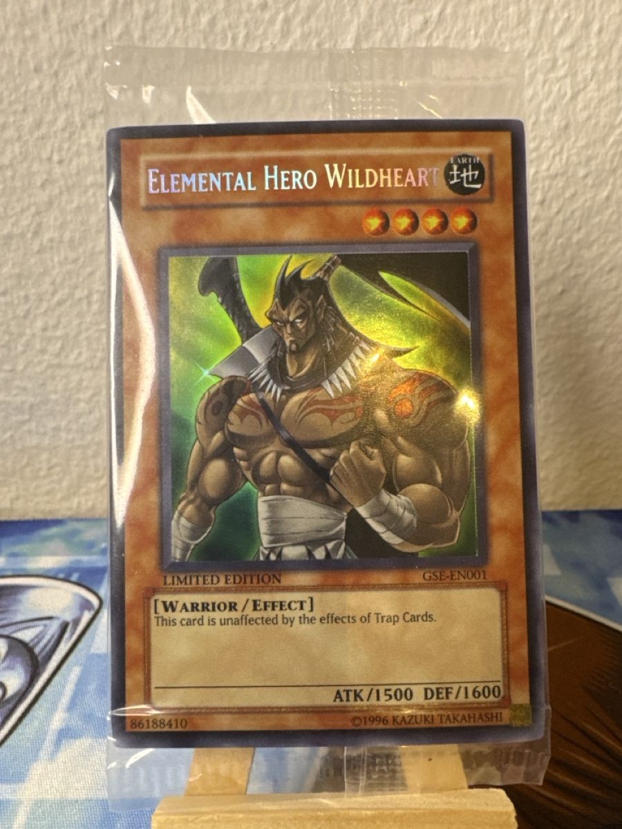 Yu-Gi-Oh! Elemental Hero Wildheart / GSE / OVP-Sealed 🇺🇸 (Gebraucht) in ...