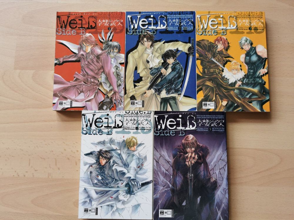 Weiss Side B - Ohmine Shoko /Takehito Koyasu - Band 1 bis 5 (Gebraucht ...