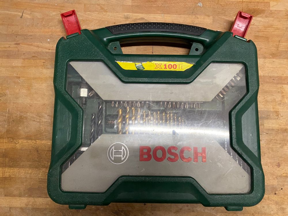 Bohrer / BIT - Set BOSCH X 100 Ti (unvollständig) (Gebraucht) in Worben ...