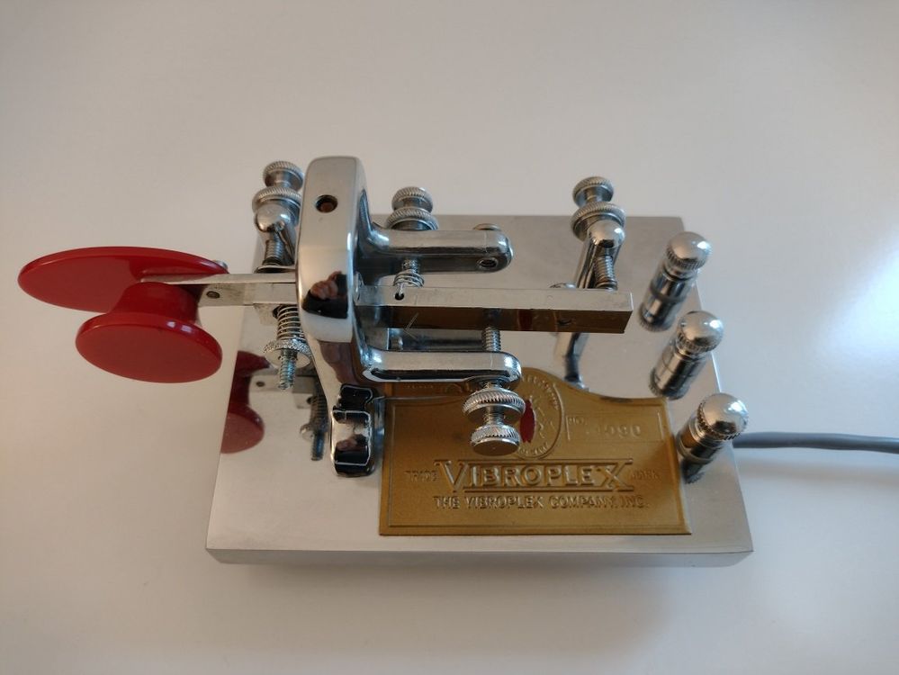 Vibroplex VIBROKEYER single lever paddle | Kaufen auf Ricardo