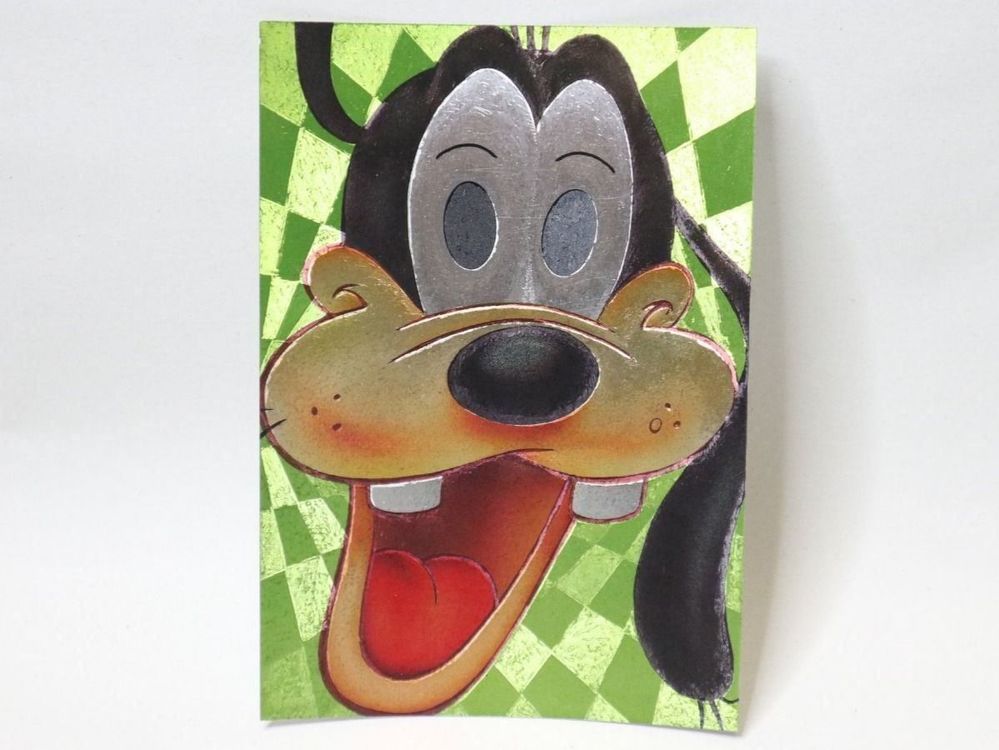 AK Disney Magic Effects Goofy Chromovouge Made in France (Neu (gemäss ...