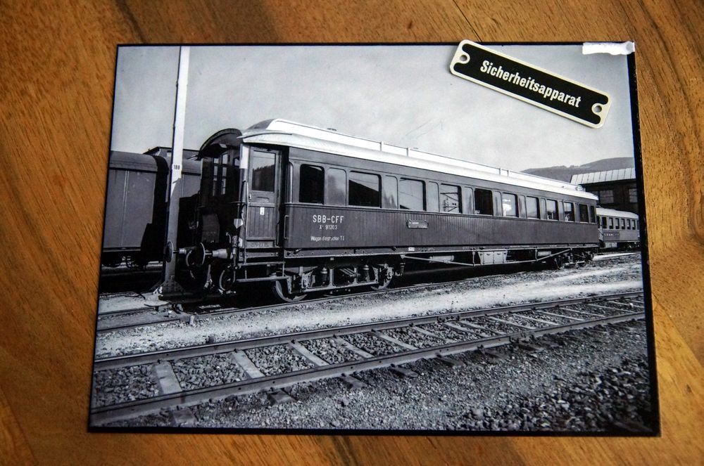 SBB Dienstwagen X 4 Nr. 91203 (ex. Salonwagen) (Gebraucht) in Schönenwerd für CHF 5 – mit ...