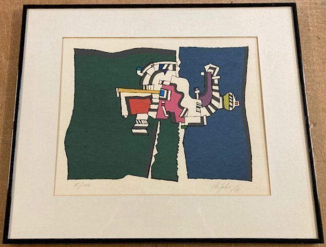 Lithografie Christian Fuhrer (ID 5416) (Gebraucht) in Gelterfingen für ...