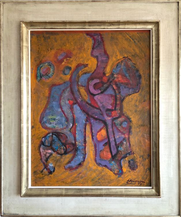 Highlight: Serge BRIGNONI (1903-2002), grosses Originalwerk! | Kaufen ...