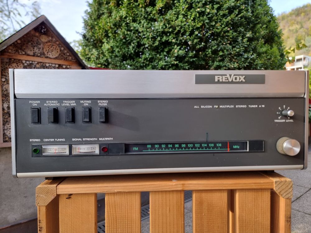 Revox Set (Tuner A76 und Verstärker A78 (Gebraucht) in Liestal für CHF 102 – nur Abholung auf ...