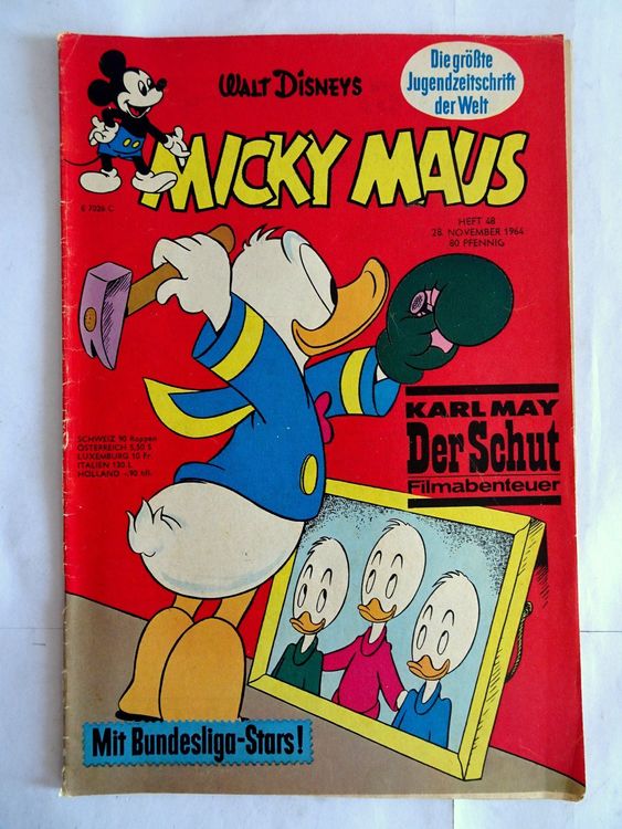 Mickey Maus Heft 48 von 1964 (Gebraucht) in Reinach AG für CHF 3 – mit Lieferung auf Ricardo kaufen