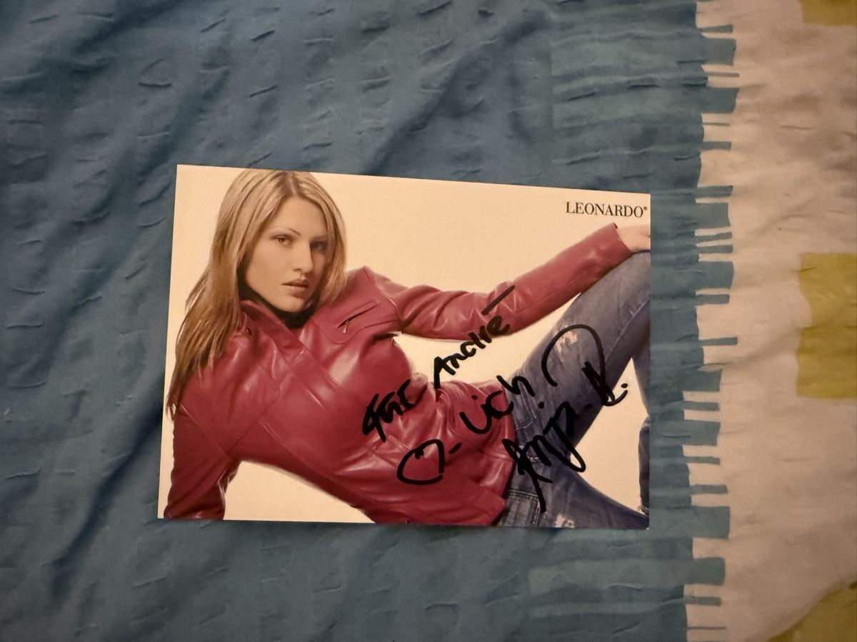 Autogrammkarte Anja Müller, Miss Schweiz Finalistin 2004 (Gebraucht) in ...