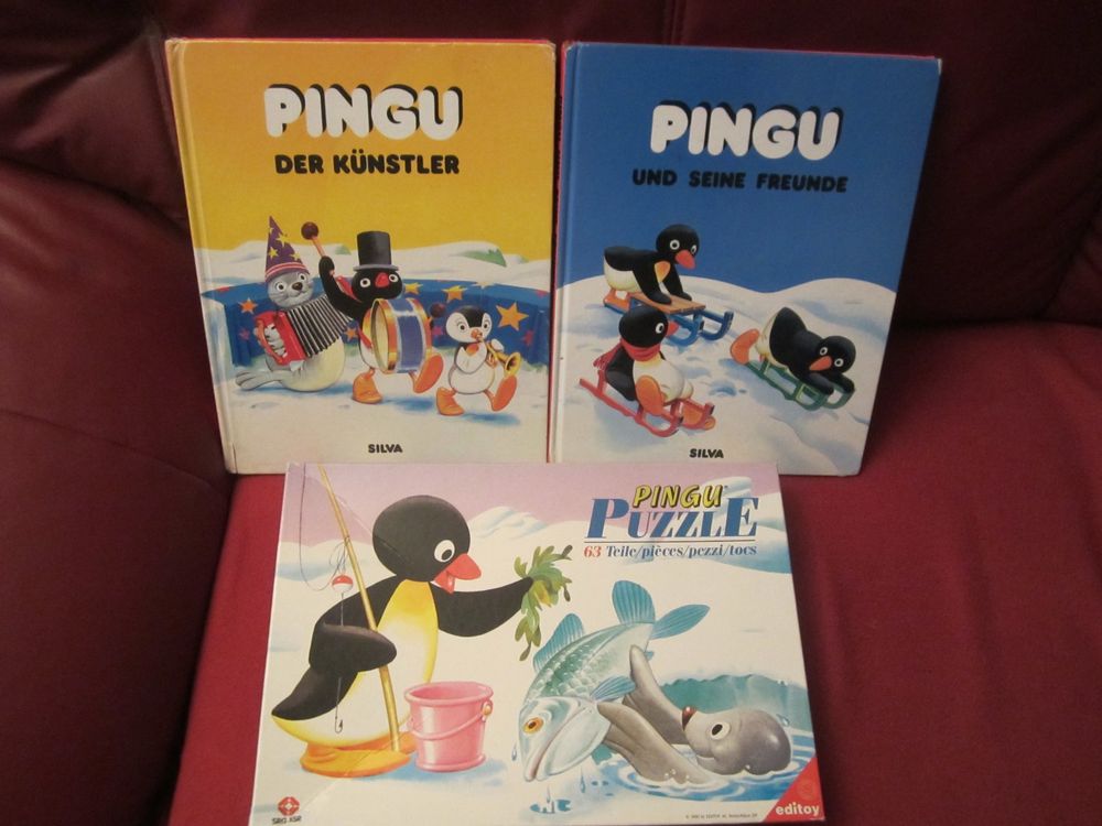 2 X PINGU BÄNDER +PUZZLESPIEL!!!! (Gebraucht) in Volketswil für CHF 27. ...