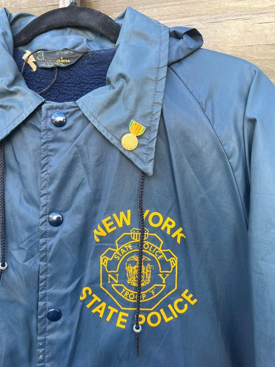 Vintage US New York Police Jacke Nylon M L 70er 70s | Kaufen auf Ricardo
