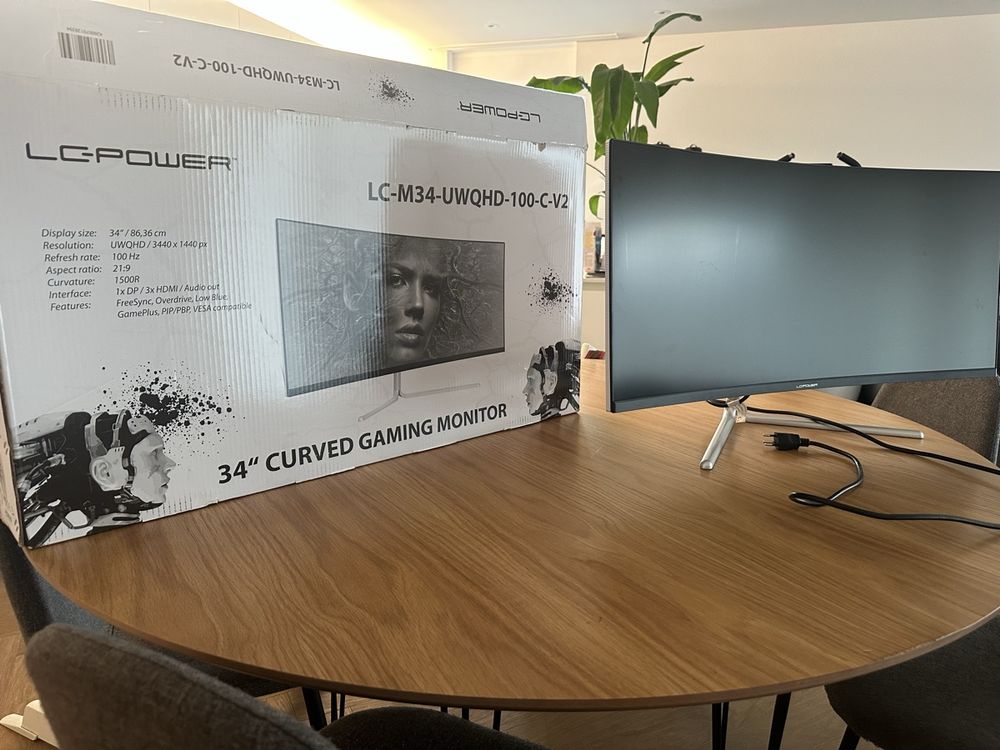 Curved Monitor 34 Zoll LG-Power (Gebraucht) in Bülach für CHF 166 – mit ...