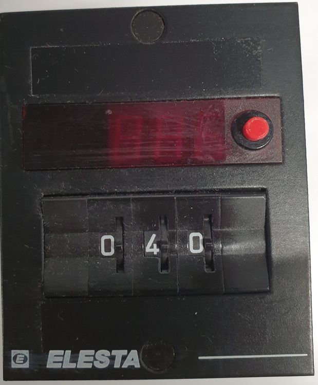 Elesta Digital Counter(Zähler) CVS311C02+Befestigungsbügel (Gebraucht) in Horw für CHF 25 – mit ...