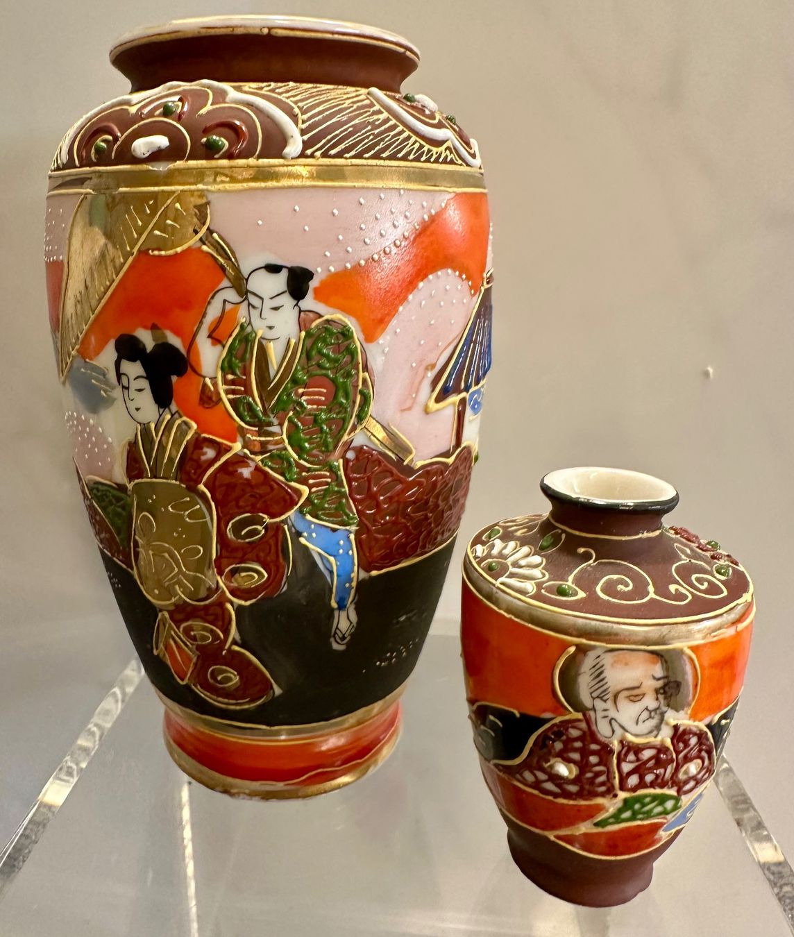 Vintage 1950er, 2 Vase aus Japan Dekor, Top Zustand! (Gebraucht) in ...
