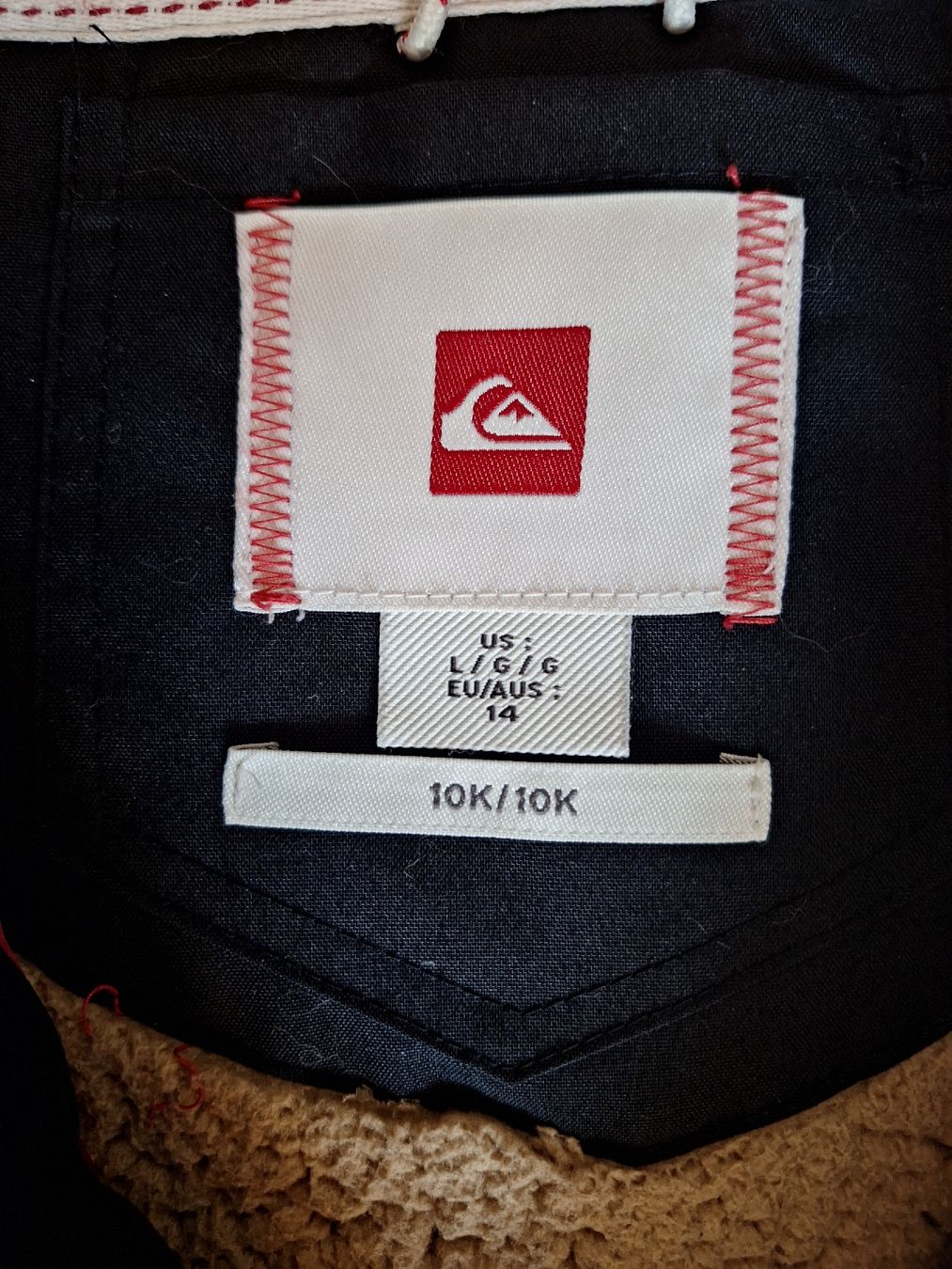 Veste Quicksilver parka 14 ans (Neu (gemäss Beschreibung)) in Yens für ...