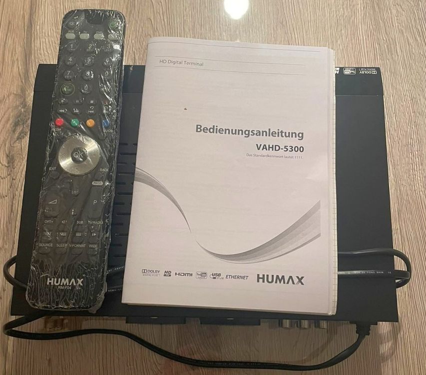 Humax VAHD-5300 HDTV-Sat Receiver | Kaufen auf Ricardo