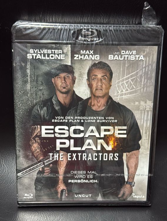 ESCAPE PLAN BLU-RAY (Neu und originalverpackt) in Zürich für CHF 12 ...