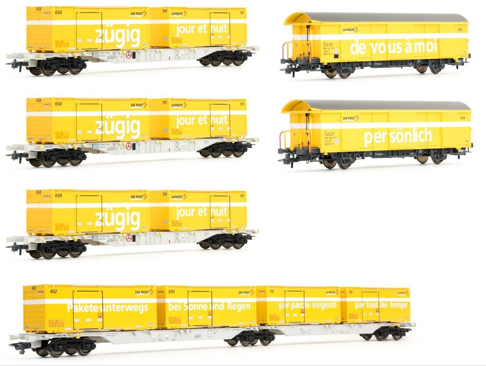 Roco SBB Postzug (6-Teilig) - Art. Nr. 66658, 66564, 67183 | Kaufen auf ...